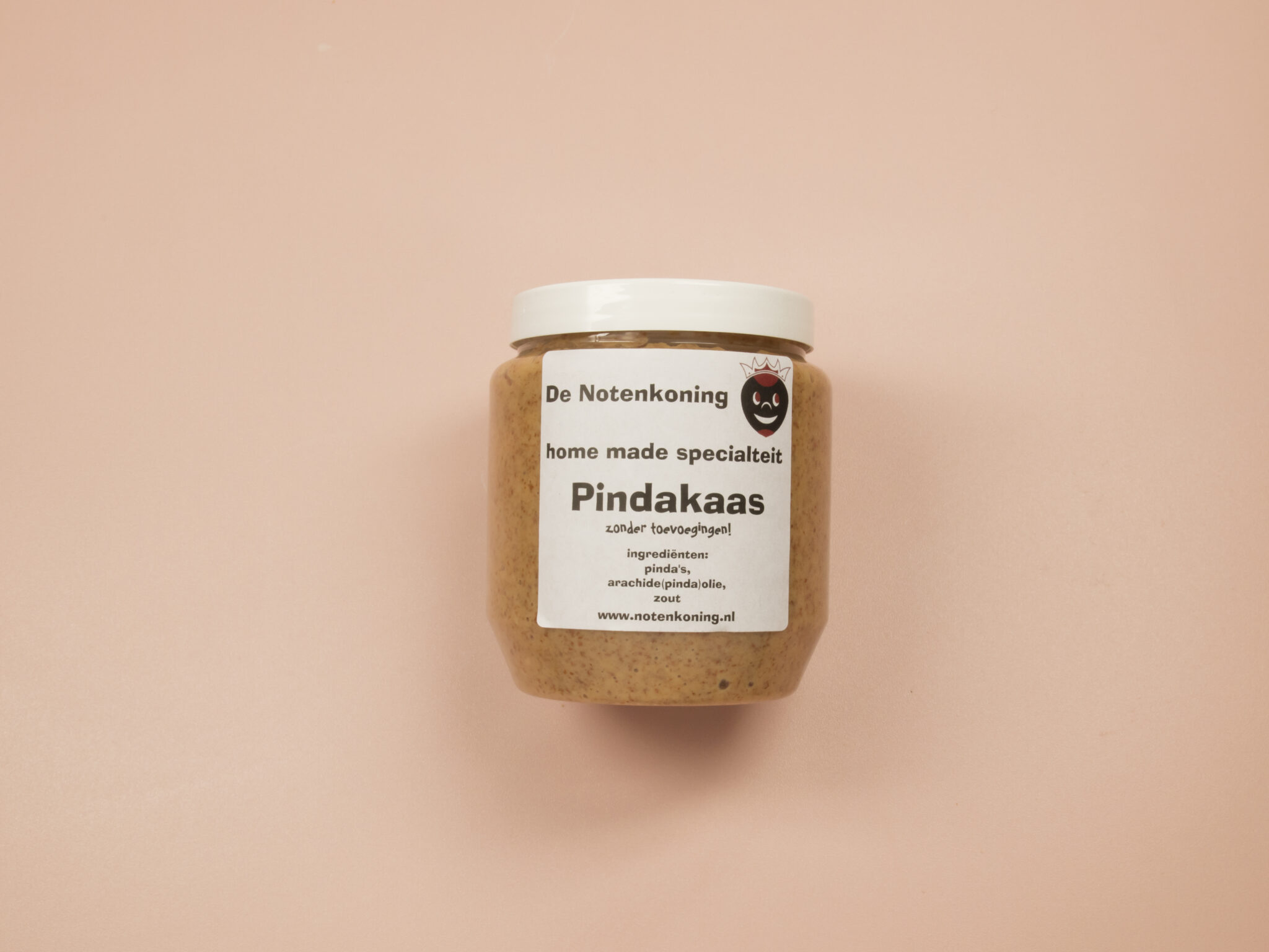 Pindakaas pot 350 gram - De Notenkoning