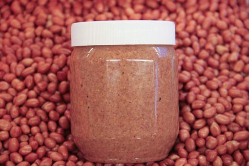 Pindakaas pot 350 gram - De Notenkoning