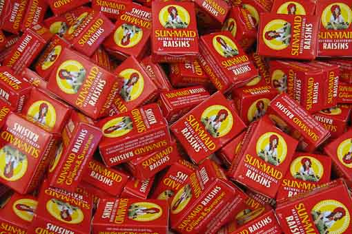 Minipack kinderrozijntjes 9 doosjes - De Notenkoning